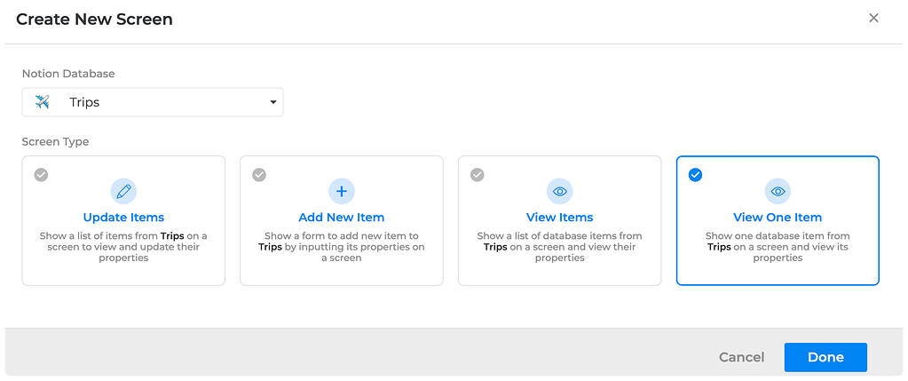 Unable to select database item when using Unable to select database item when using