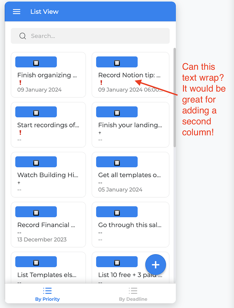 Wrap Text Option Request A Feature Notionapps Community